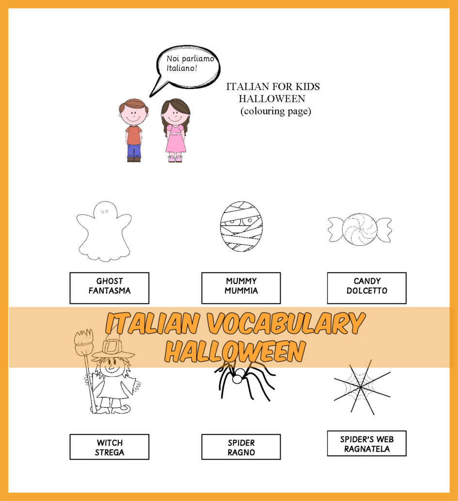 Italian For Kids - Halloween - Butterflo Kids