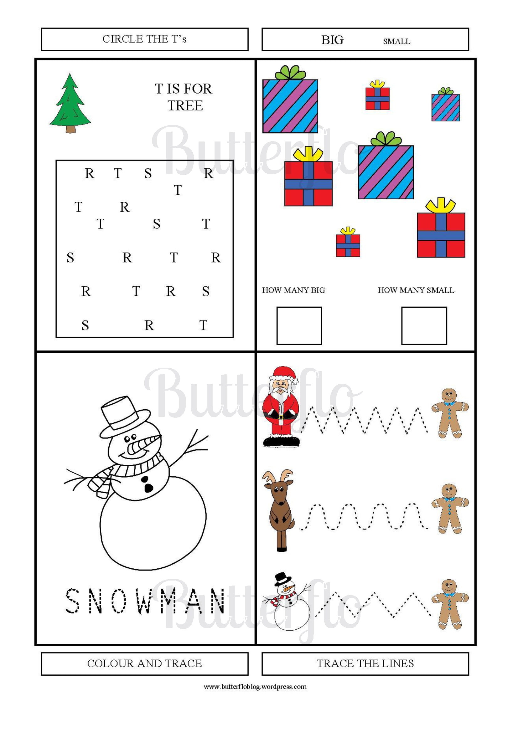 Christmas Mini Activities - Butterflo Kids
