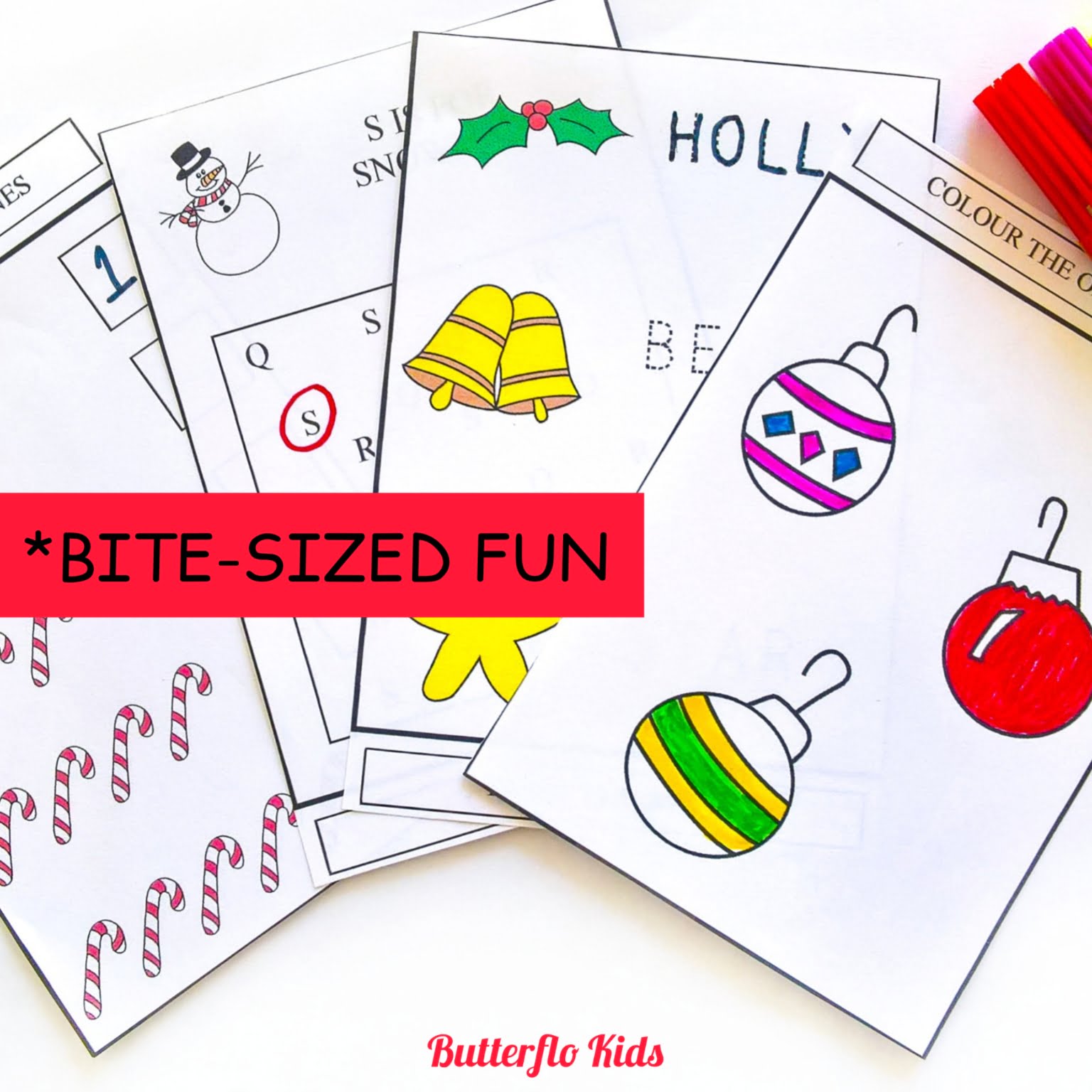 Christmas Mini Activities - Butterflo Kids