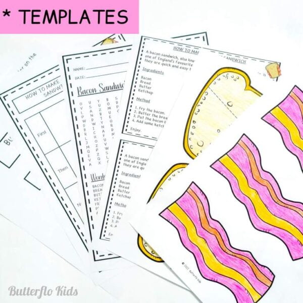 How To Make A Bacon Sandwich (For Kids) - Butterflo Kids