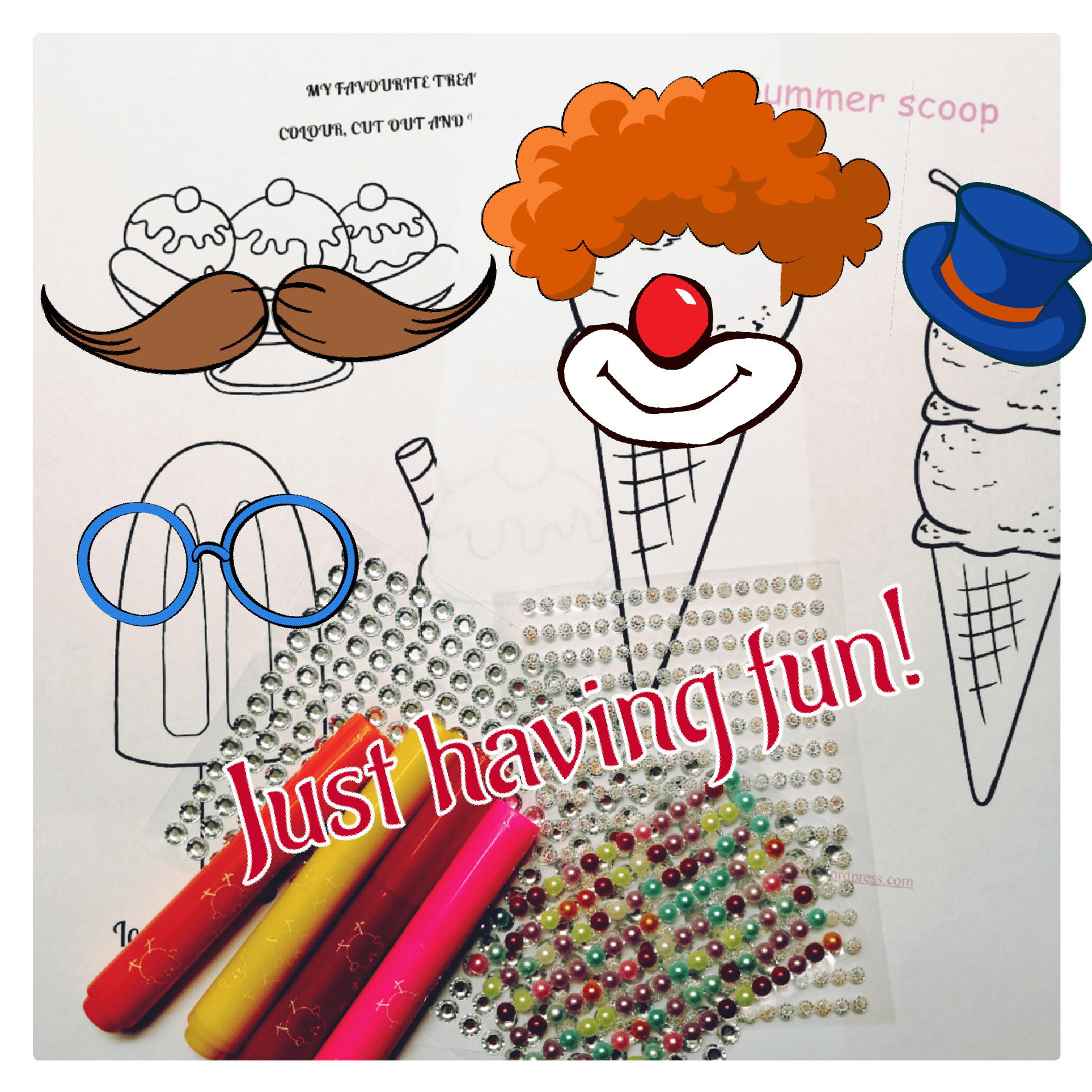 Amazing Ice Cream Craft Activity - Butterflo Kids