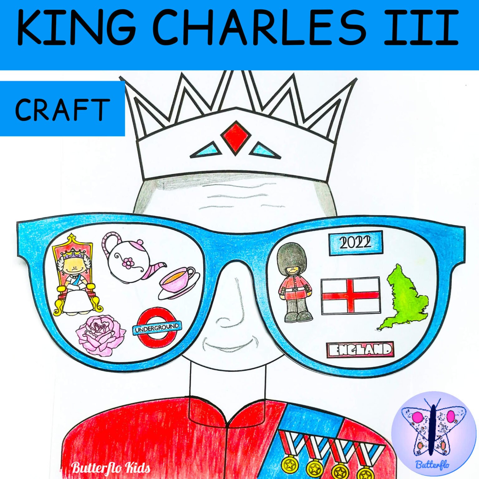 VE Day 80th Anniversary Craft for Kids - Butterflo Kids