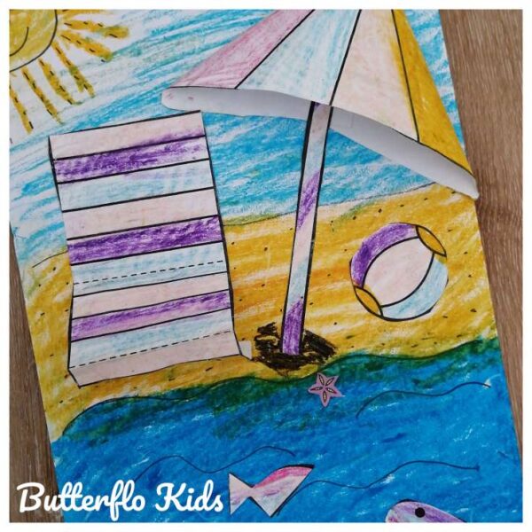 SUMMER ARTS AND CRAFTS - At The Seaside - Butterflo Kids