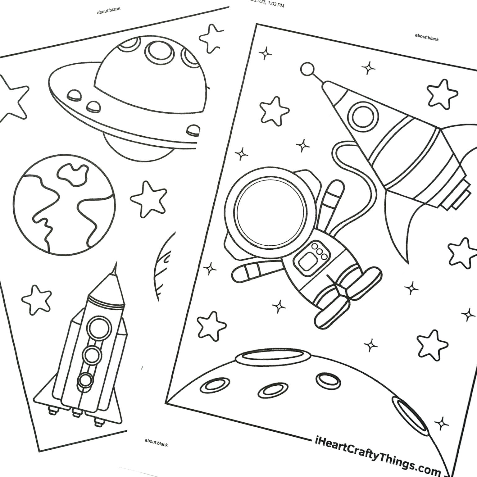 Outer Space Craft for Kids - Butterflo Kids