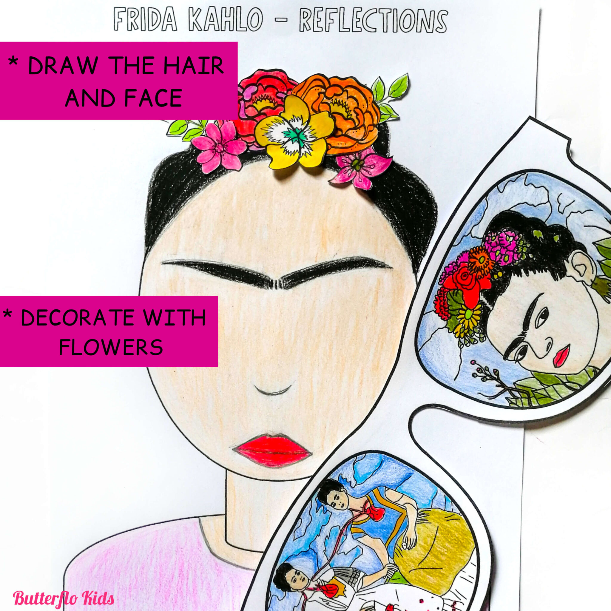 Frida Kahlo Women's History Month Reading Comprehension - Butterflo Kids