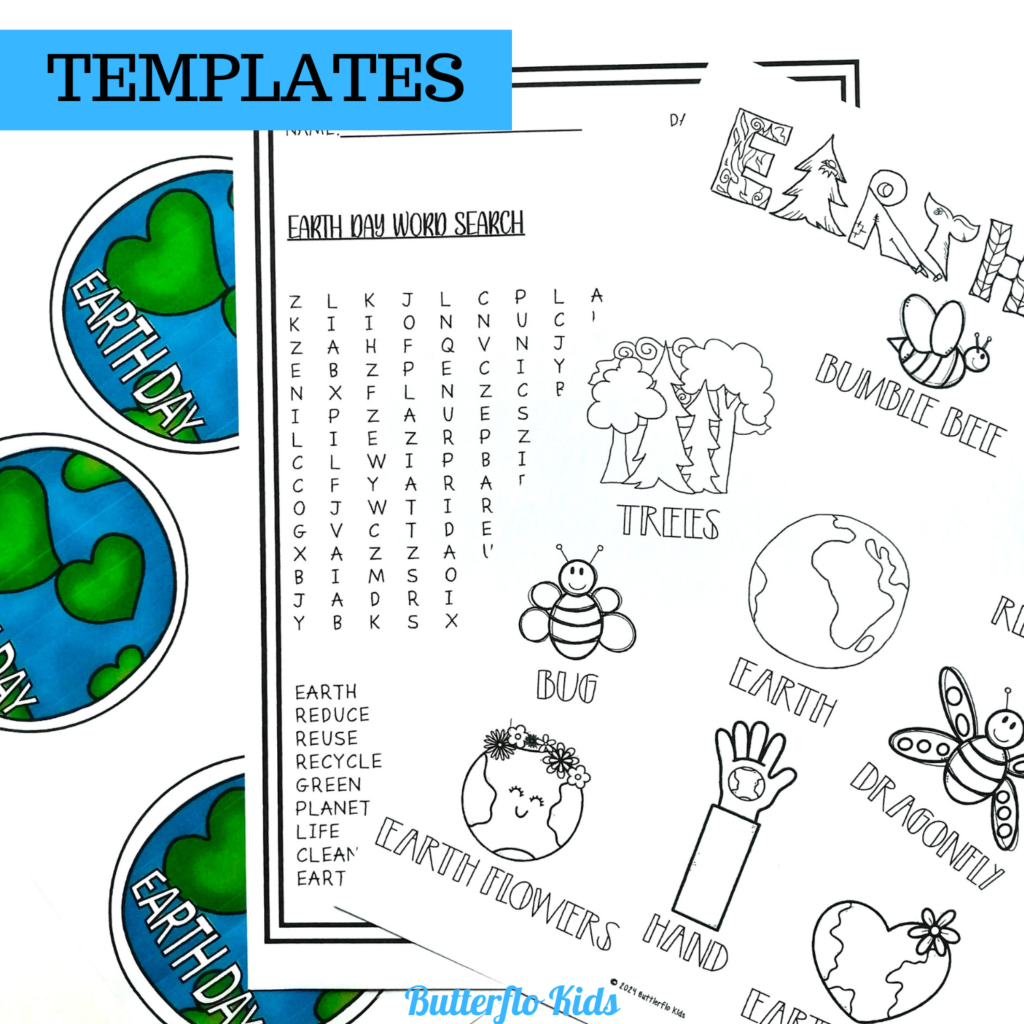 Earth Day Craft - Butterflo Kids