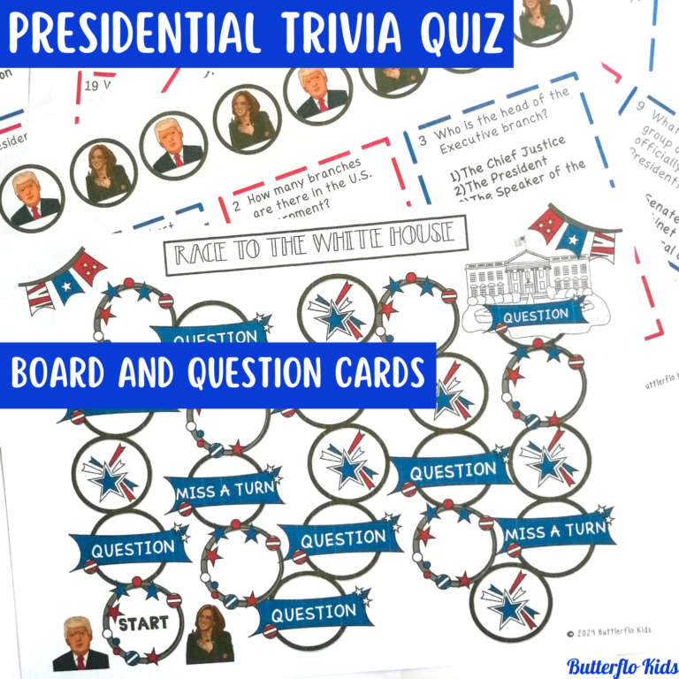 US Presidential Election 2024 Trivia Quiz - Butterflo Kids