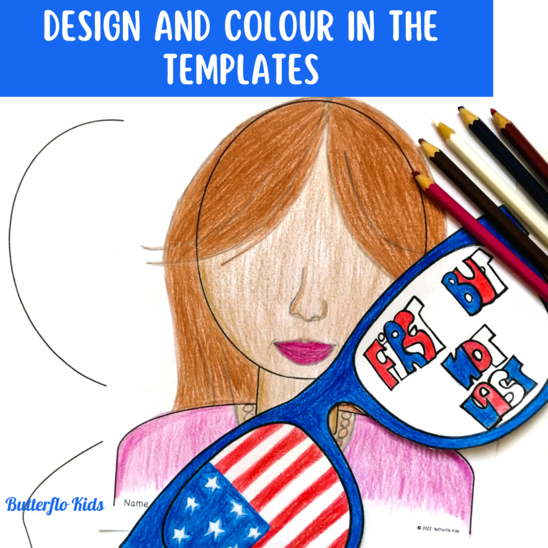 Kamala Harris Women's History Month Craft - Butterflo Kids