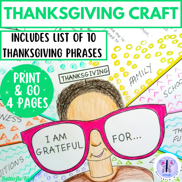 10 Things to Be Thankful for This Thanksgiving (For Kids) - Butterflo Kids