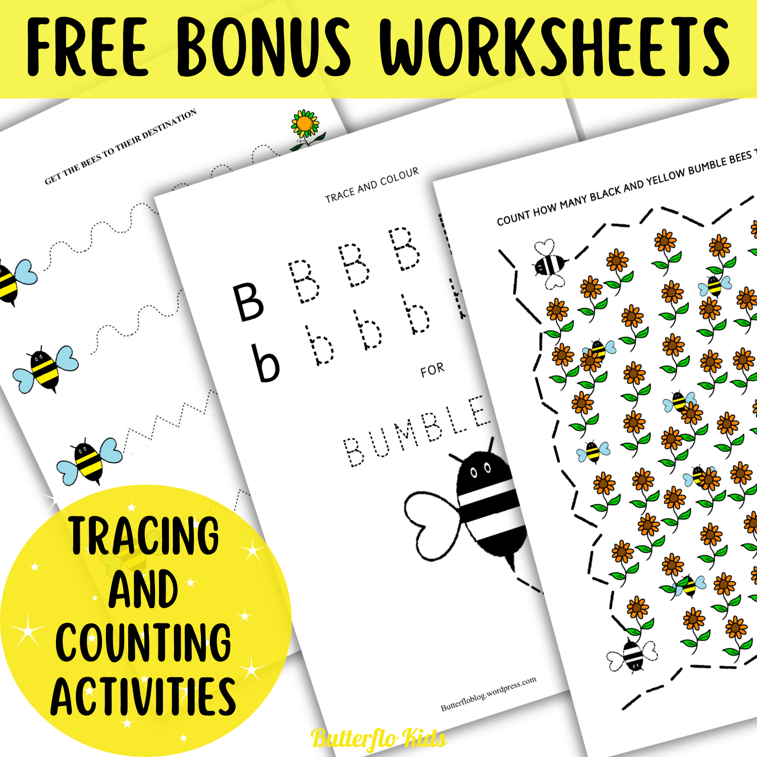 Bee Life Cycle Craft - Butterflo Kids