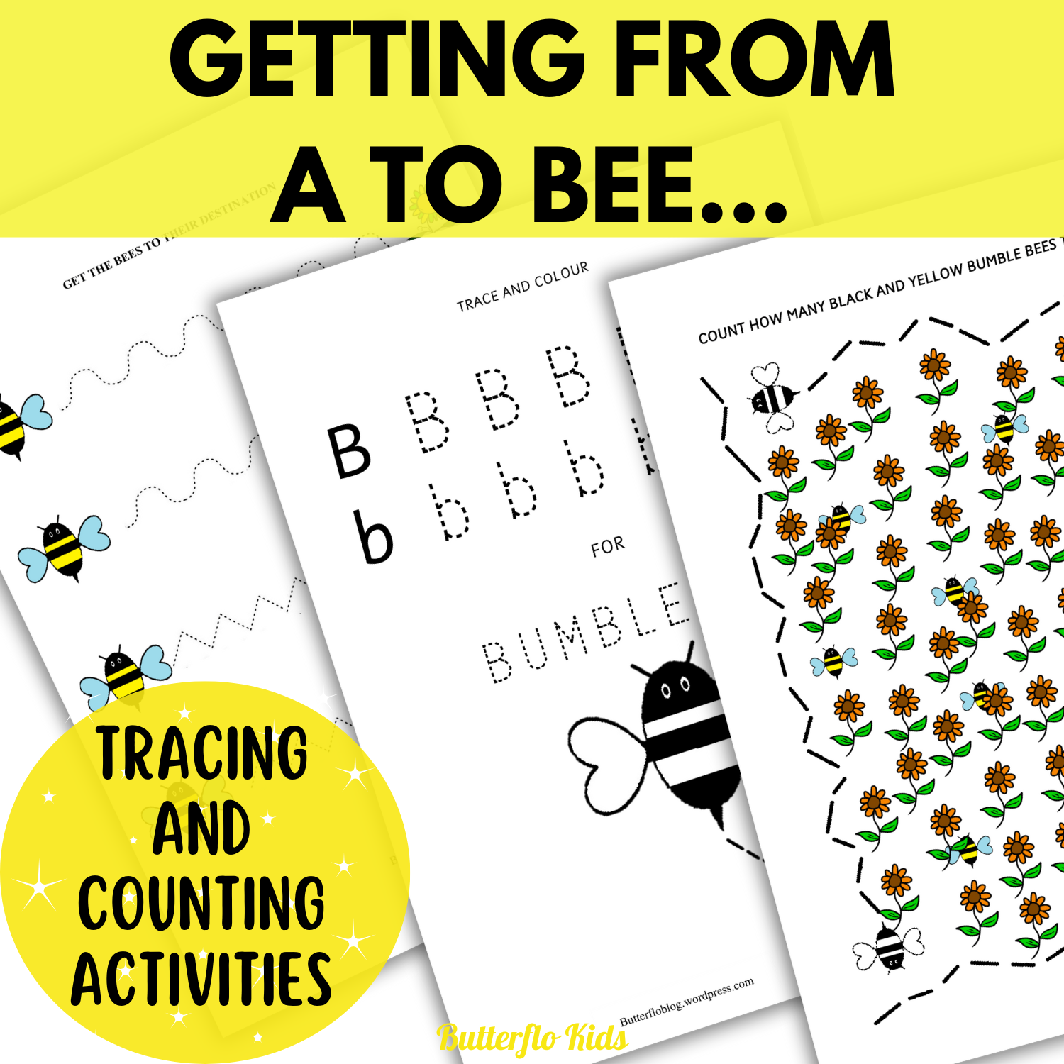 Bee Life Cycle Craft - Butterflo Kids