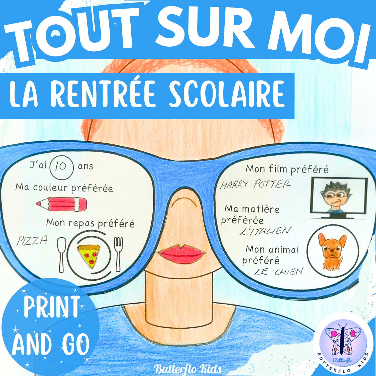 Tout Sur Moi Rentrée Scolaire - Butterflo Kids