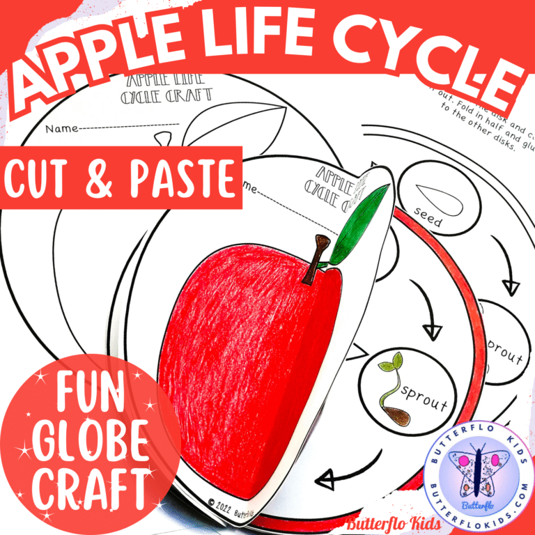 Apple Life Cycle Craft - Butterflo Kids