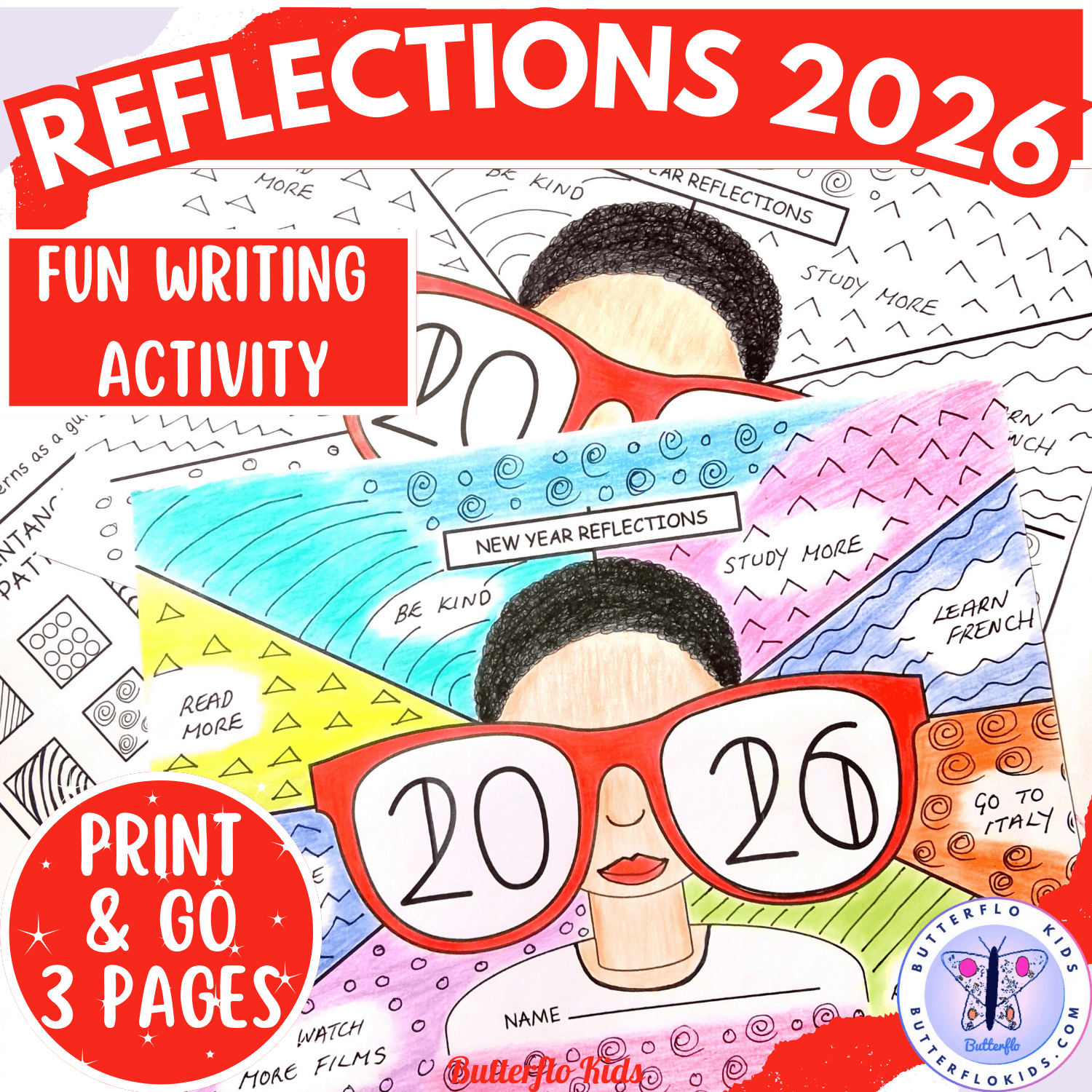 10 New Year's Resolutions For Kids 2026 - Butterflo Kids